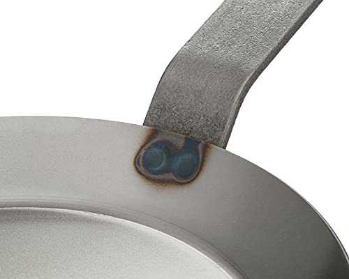 Matfer Bourgeat 062034 Round Crepe Pan, 9 1/2-Inch, Gray