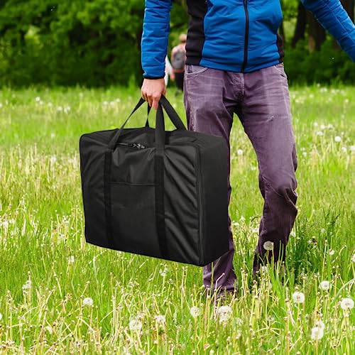 SHINESTAR Griddle Carry Bag for Blackstone 22" Tabletop Griddle without Hood, Portable Griddle Carry Bag for Travel, Heavy Duty 600D Waterproof Polyester, Black
