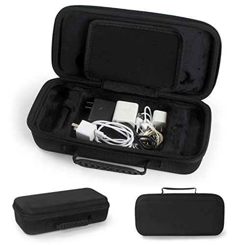 Large Hard Carrying Case for Steam Deck with Elastic Strap & Backpack Strap,Hard Shell for Joysticks-Travel Hard Case for Valve and Other Accessories with Huge Hidden Space (Large Carrying Case for Steam Deck)