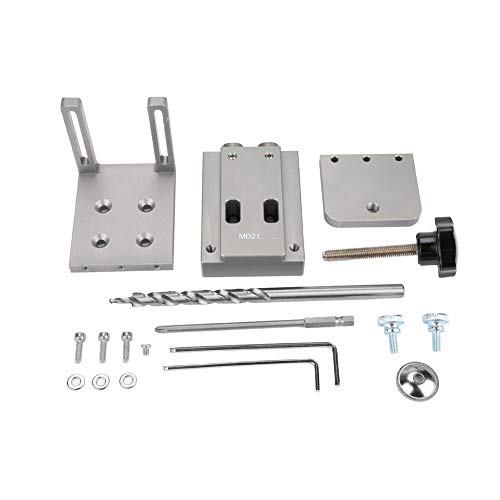 Pocket Hole Jig - Mini Style Pocket Hole Jig Kit for Wood Working Step Drill Bit Set