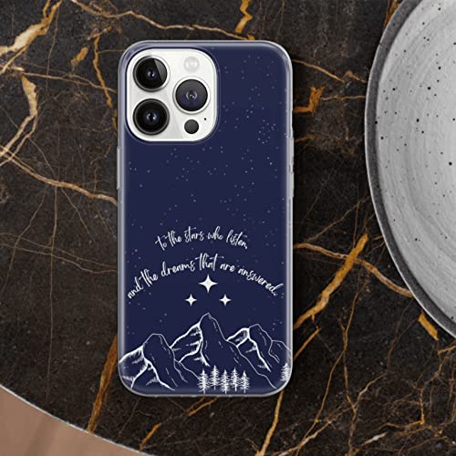 Tekilla Acotar Phone Case Compatible with iPhone 13 Pro Maxˌ Flexible Custom Gel Cover with Night Court Design & Slim Phone Protective Cases