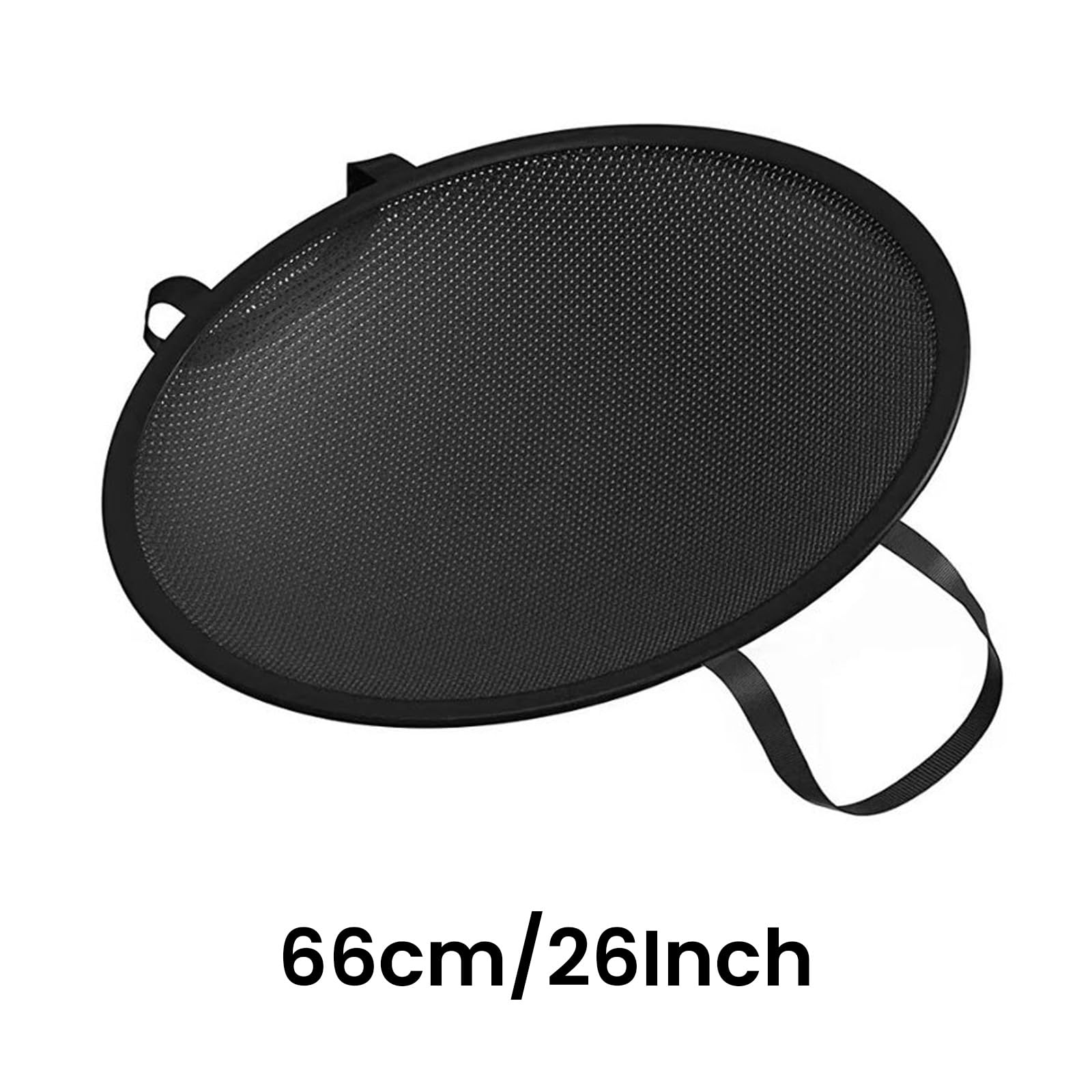 heylad 26" Collapsible Laundry Basket, Larger Popup Laundry Basket for Dryer, Portable Laundry Hamper for Clothes Storage and Easy to Use(Black)