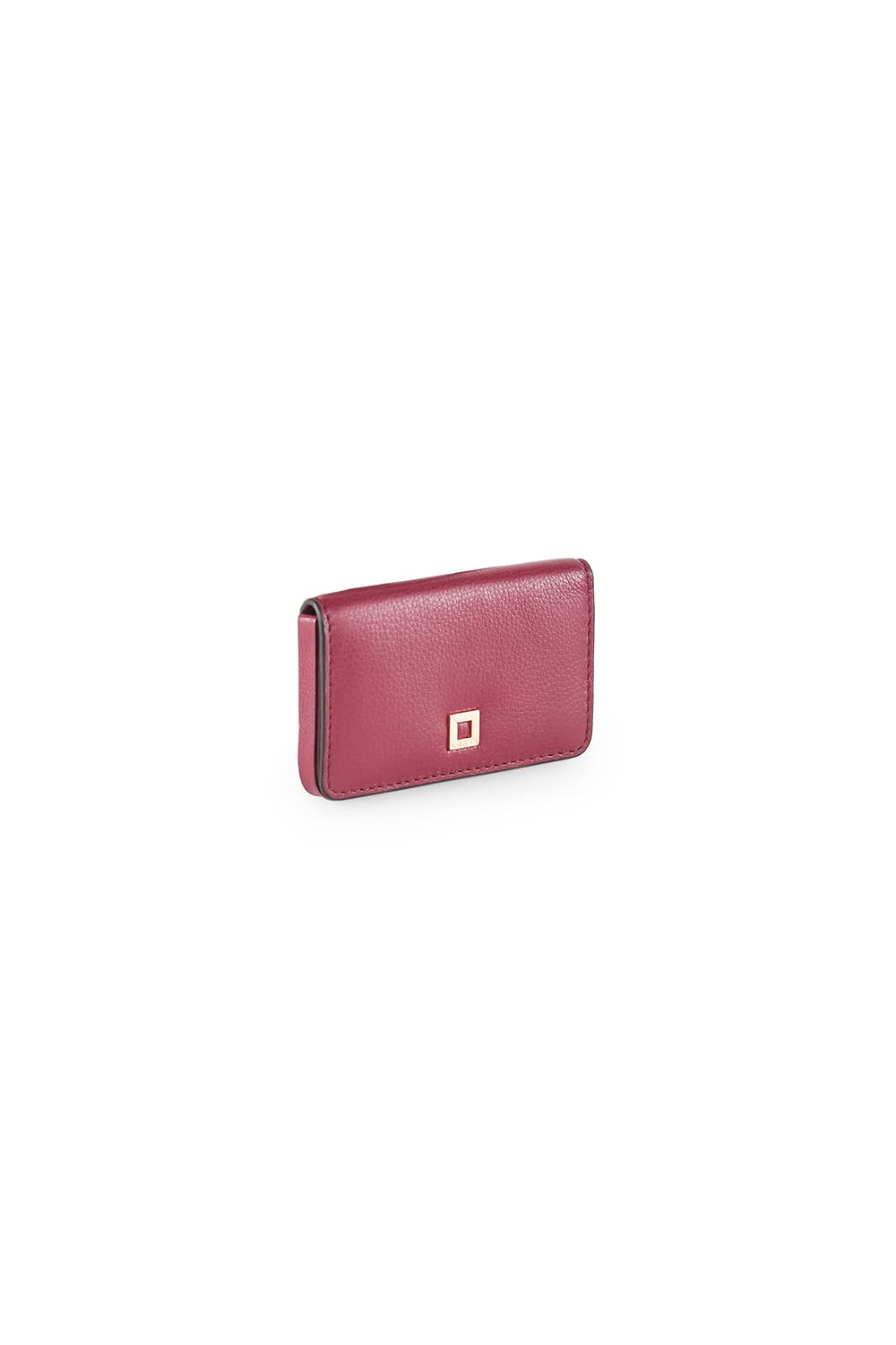 Lodis Women's Julia Slim Card Case Smooth Slim Leather Wallet, Hand bag, Trumble (Samba)