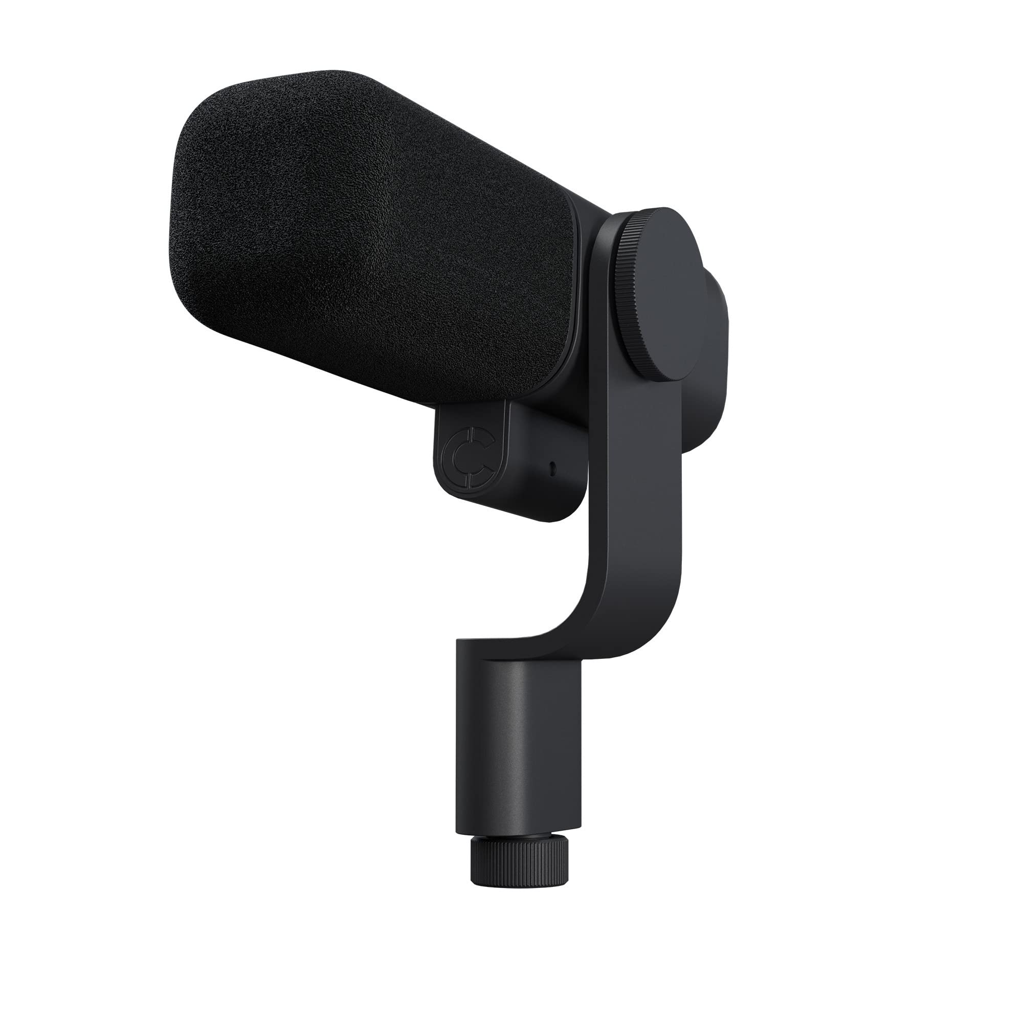 Logitech Blue Sona Active Dual-Diaphragm Dynamic XLR Microphone (Graphite) Bundle with Microphone Stand, XLR Cables, and Pop Filter (4 Items)