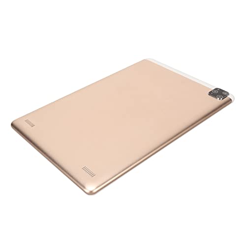 Qinlorgo 10 Inch Tablet PC Tablet Octa Core 100-240V Gold Processor Call Support 4G RAM 256G ROM Travel (US Plug)