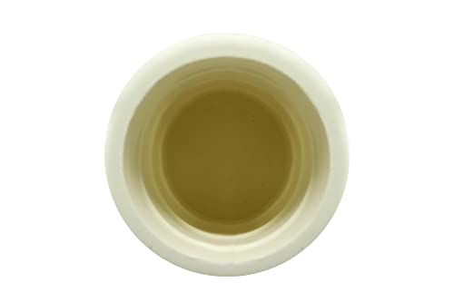 Shepherd Hardware 9225 1-1/2-Inch Inside Diameter Rubber Leg Tips, 2-Pack, Off-White -89225