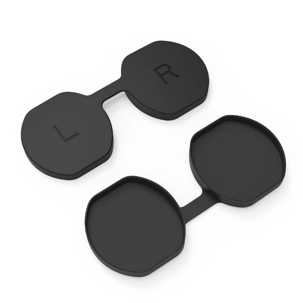 Onseuk 1Pcs Compatible with PS VR2 Glasses Silicone Protective Cover Dust-proof Anti-scratch Lens Cover VR Accessories