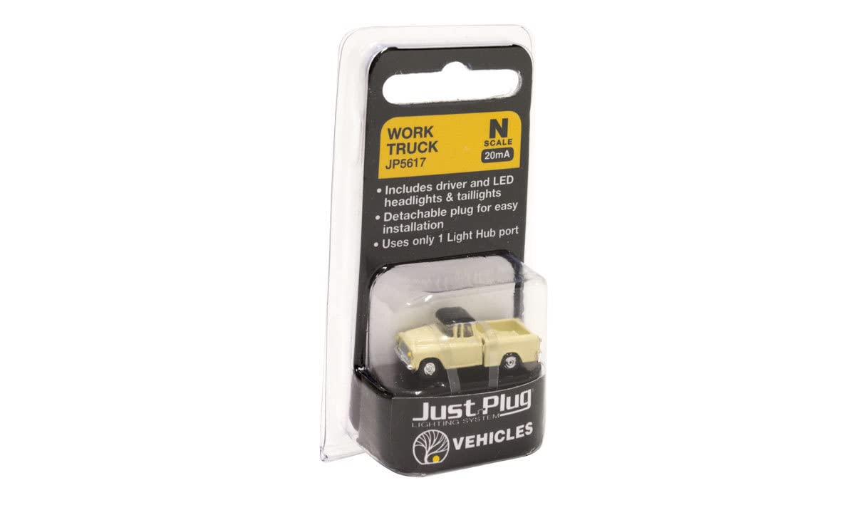 Woodland Scenics WOOJP5617 N Just Plug Work Truck