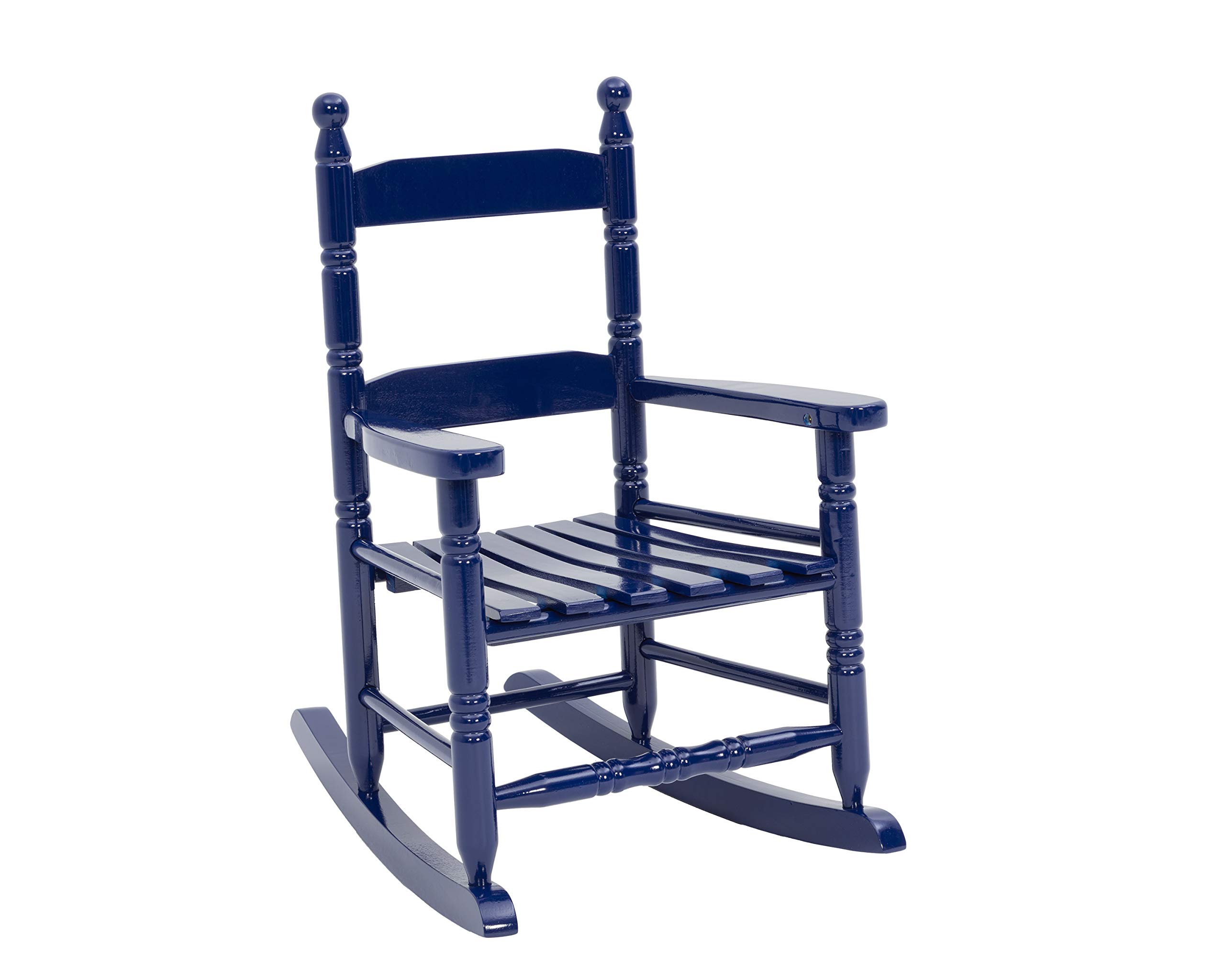 Woodlawn&Home, 881581, Classic Child's Porch Rocker, Navy Blue