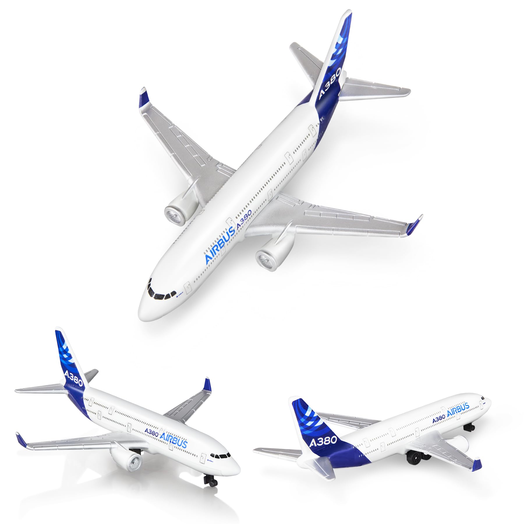 Sky Trek Model Airplanes Airbus A380 Airplane Airlines Plane Aircraft Model for Display Collection and Gifts