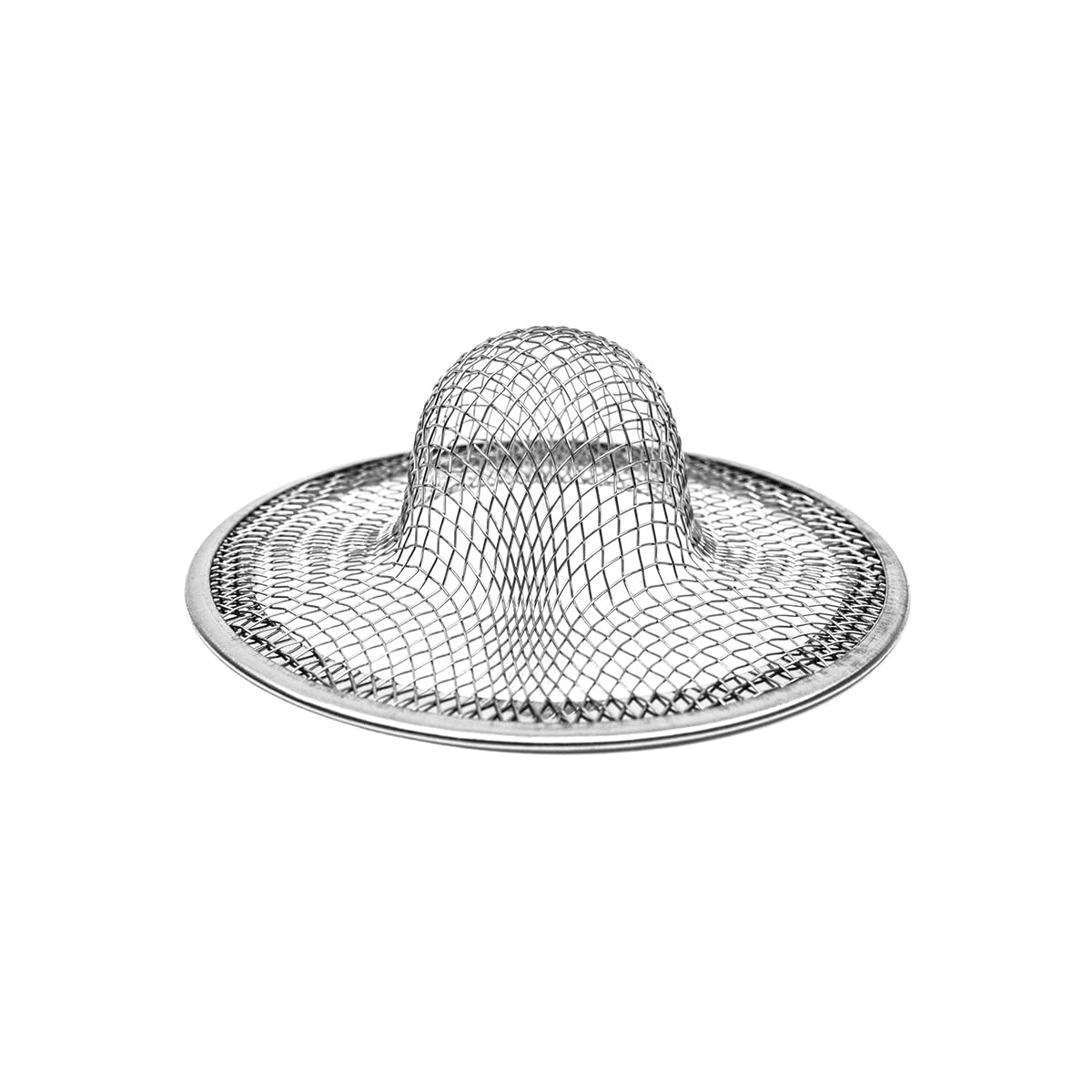 Treasure Gurus Stainless Steel Metal Kitchen Sink Basin 2pc Filter Set Strainer Stopper Bath Tub Hair Catcher Drainer
