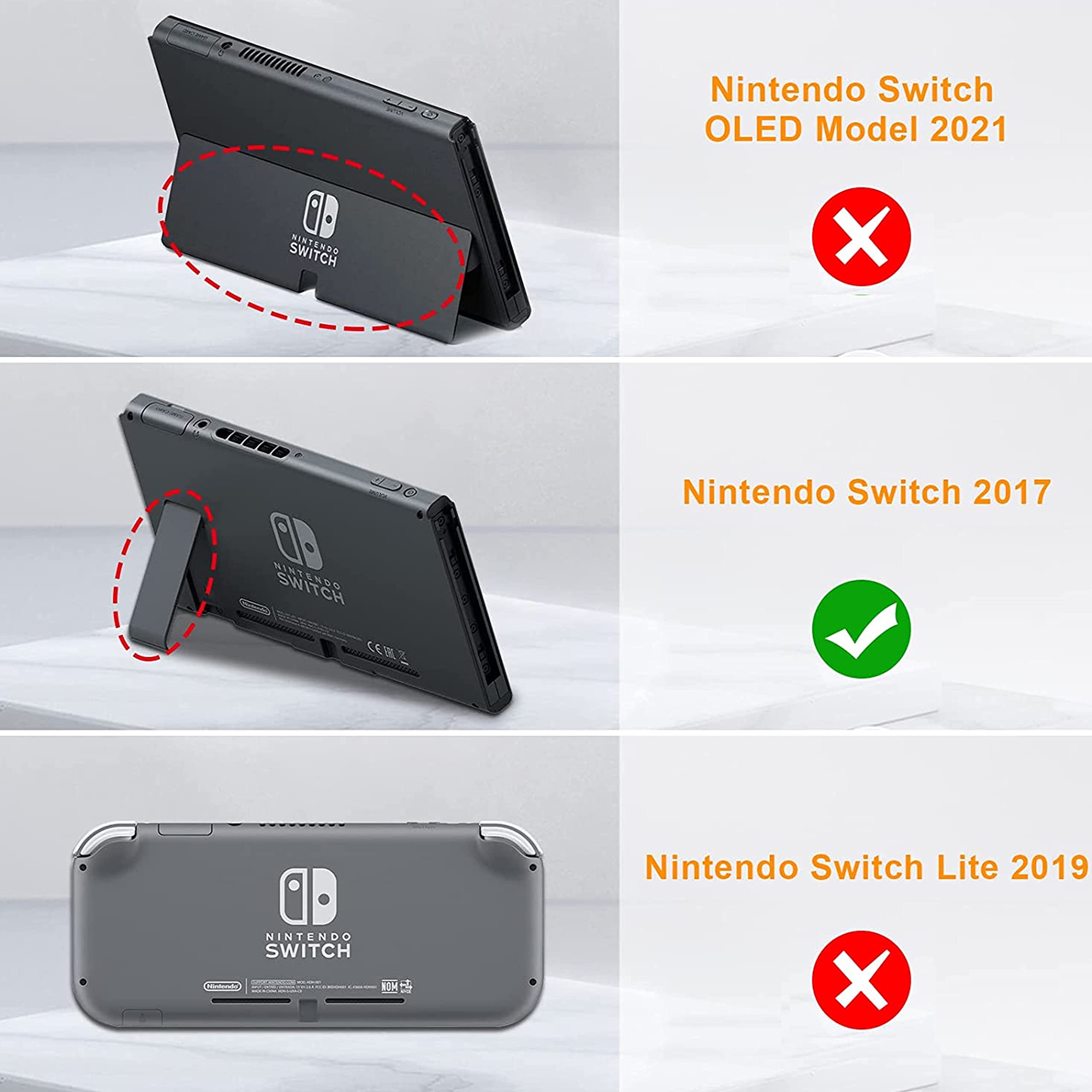 Oqplog Ghost Case for Nintendo Switch Cool Themed Skeleton Skull Fun Funny Character Fashion Scratch Resistant Cases Hard Shell Cover for Girls Kids Boys Men for Switch,BW