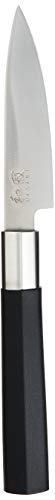 Kai Wasabi Black Paring Knife, 4-Inch