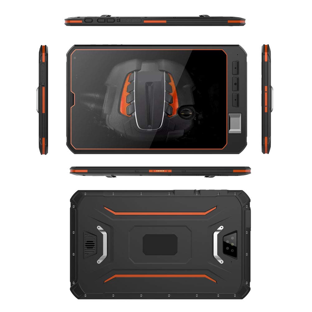 HiDON 10.1inch win10 Waterproof Tablets IP68 Z8350 CPU Supports OTG/4g Network/Rugged Tablets with 10000mAh Battery Rugged Tablets