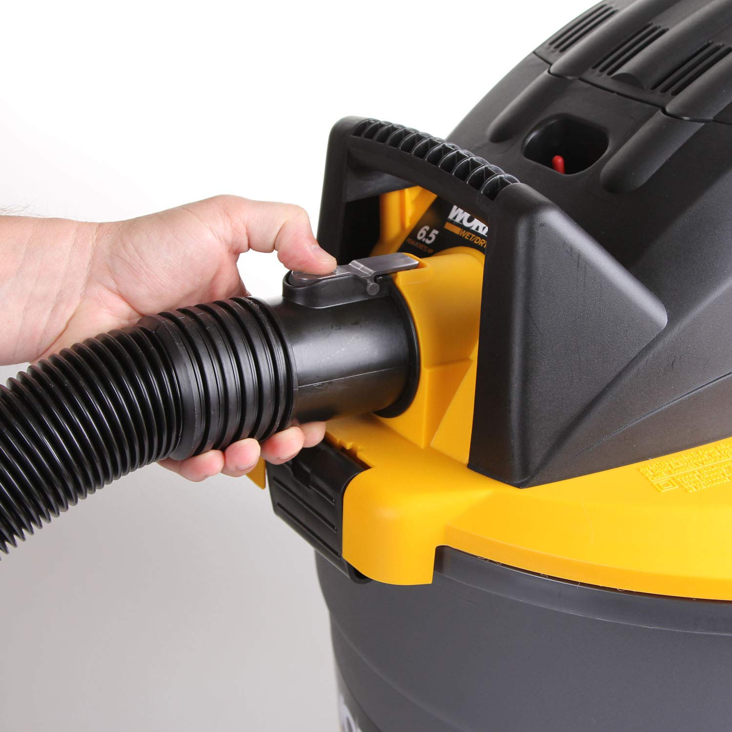 WORKSHOP Wet/Dry Vacs Vacuum Accessories WS25020A Wet/Dry Vacuum Hose, 2-1/2-Inch x 7-Feet Dual-Flex Locking Wet/Dry Vac Hose for Wet/Dry Shop Vacuums