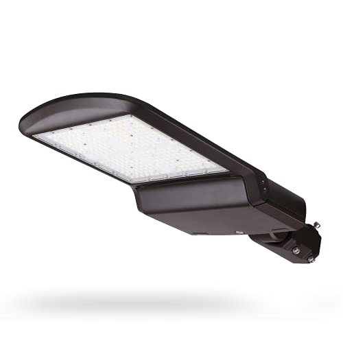 Shine LED 300W Parking Lot Flood Light AL3 Series, 5700K, 45000lm, 145lm/W, Slip Fitter Mount, DLC, UL Certified, IP65 Rated, Outdoor Street, Parking Lot, Security Flood Light