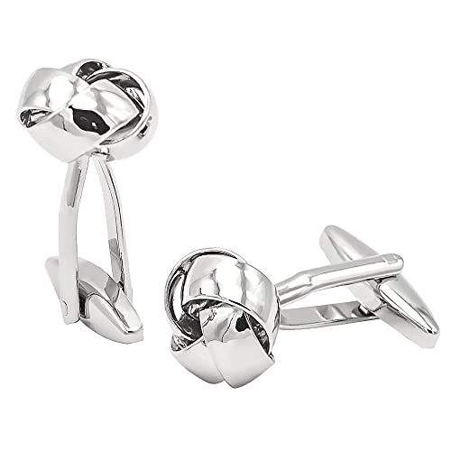 Men's tie Clip Cufflinks Glossy Plain Metal Cufflinks Men's French Casual Long Sleeve Shirt Cufflinks