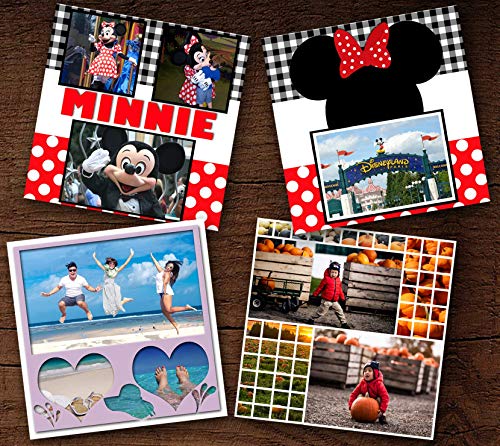 Hamilco White Cardstock Scrapbook Paper 12x12 Heavy Weight 120 lb Cover Card Stock β 25 Pack