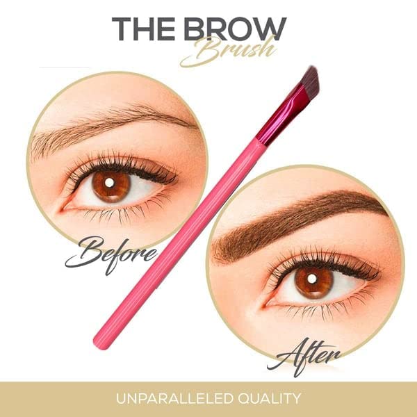 Multifunction Eyebrow Brush, Ultra Thin Angled Eyeliner Makeup Brush, Eye Brow Concealer Contour Brush for Women and Girls (1 Pcs)