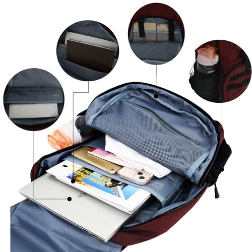 Goloni Travel Laptop Backpack With Charging Port Durable Great for Travel or Daily Use