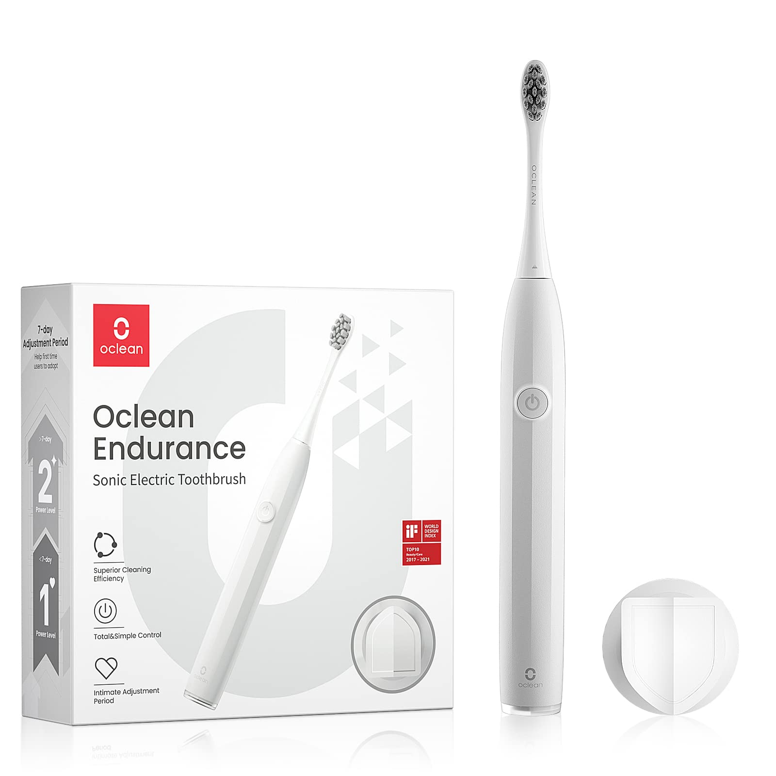 Oclean Sonic Electric Toothbrush, Electric Toothbrush for Adults, Rechargeable Electric Toothbrush with 72000 Movements Deep Clean Mode, Beginner Friendly, 2 Minutes Smart Timer-Black FD41404401