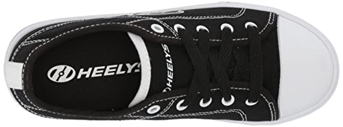 HEELYS Classic X2 (Little Kid/Big Kid/Adult) Black/White 1 Little Kid M