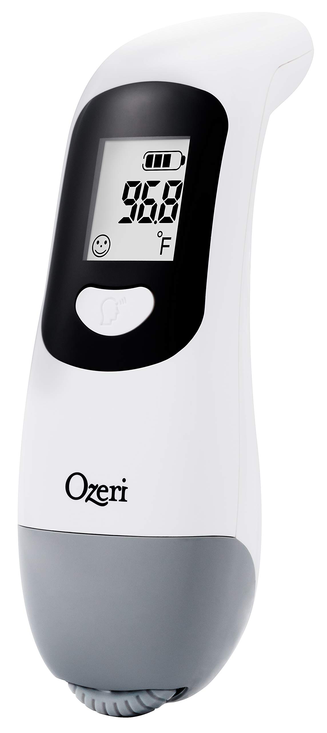 Ozeri Kinetic Non-Contact Forehead Thermometer with Battery-Free Infrared Technology (Pack of 2)