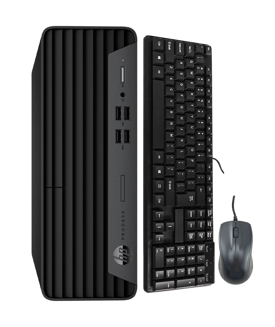 HP ProDesk 400 G7 Computer Desktop PC, Intel® Pentium® Gold G6500 Processor, 16GB DDR4 Ram, 256GB NVMe SSD, Display Port, HDMI, Windows 11 (Renewed)
