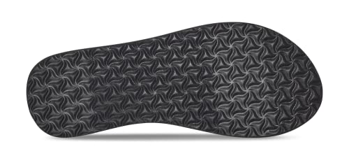 Teva Women's Olowahu Flip-Flop - 9 B(M) US - Mix Black on Black
