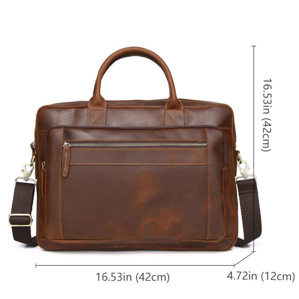 LIRUXUN Men Handbag Men Business Laptop Bag Briefcases for Messenger Tote Large Capacity Messenger Bag