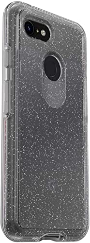 OtterBox Symmetry Clear Series Case for Google Pixel 3 XL - Non-Retail Packaging - Stardust (Silver Flake/Clear)