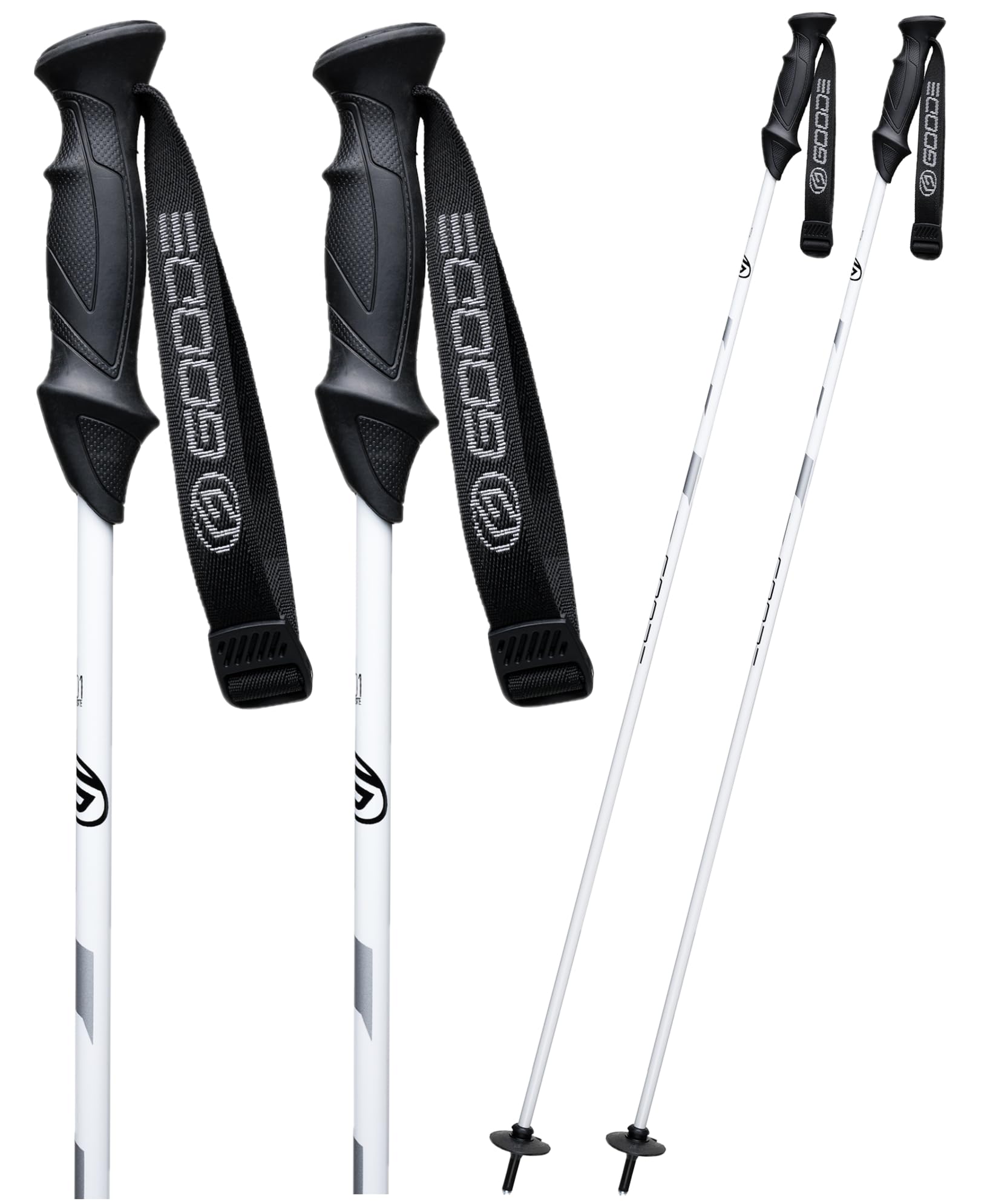 Goode G-Max Pole with Patented Composite Fiber Shaft, White/Silver, 50-Inch/125cm