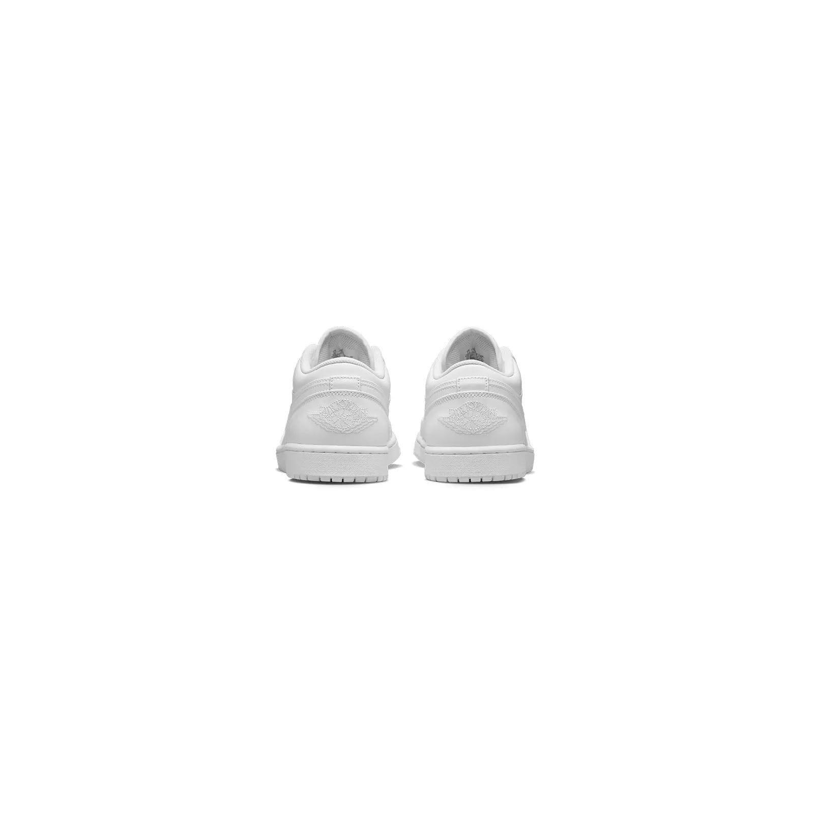 Jordan Mens Air Jordan 1 Low 553558 136 - Size 9.5 White/White-White