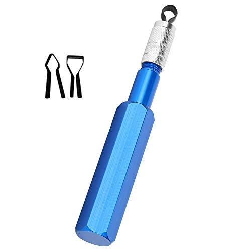 Oumefar Floor Welding Tools, Practical Skiving Tool Floor Welding Tools High Hardness Portable High-Speed Steel Blade 5.1 Inch for Welding with Three Blades