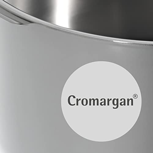 WMF Perfect Plus β Set with Quick Cooker Diameter 22 cm Diameter of 4 Litres and a Half + Body 3 Litres with Flame Protection, Cromargan Stainless Steel for Induction