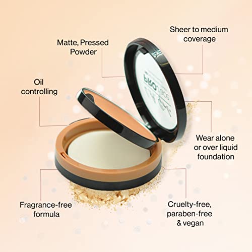 L.A. Girl Pro Face Powder Nude Beige, LAX-GPP605, 0.25 Ounce