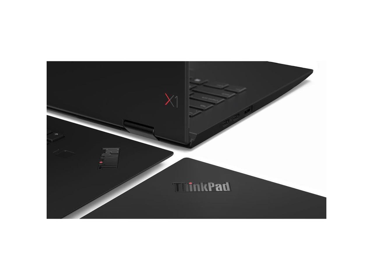 Lenovo ThinkPad X1 Yoga (3rd Gen) i7 8650U 1.9Ghz 14" 2-in-1 Convertible Laptop, 16GB RAM, 512GB NVMe PCIe M.2 SSD, FHD 1080p, Thunderbolt 3 USB-C, Webcam, Windows 10 Pro (Renewed)