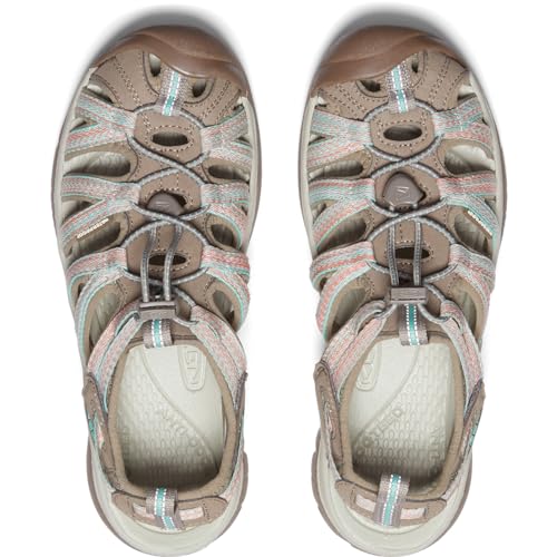 KEEN Women's Whisper Closed Toe Durable Comfortable Easy On Washable Adventure Sandals