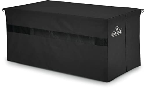 Napoleon 61853 Rectangle Victorian and Hamptons Patio Table Cover, Black