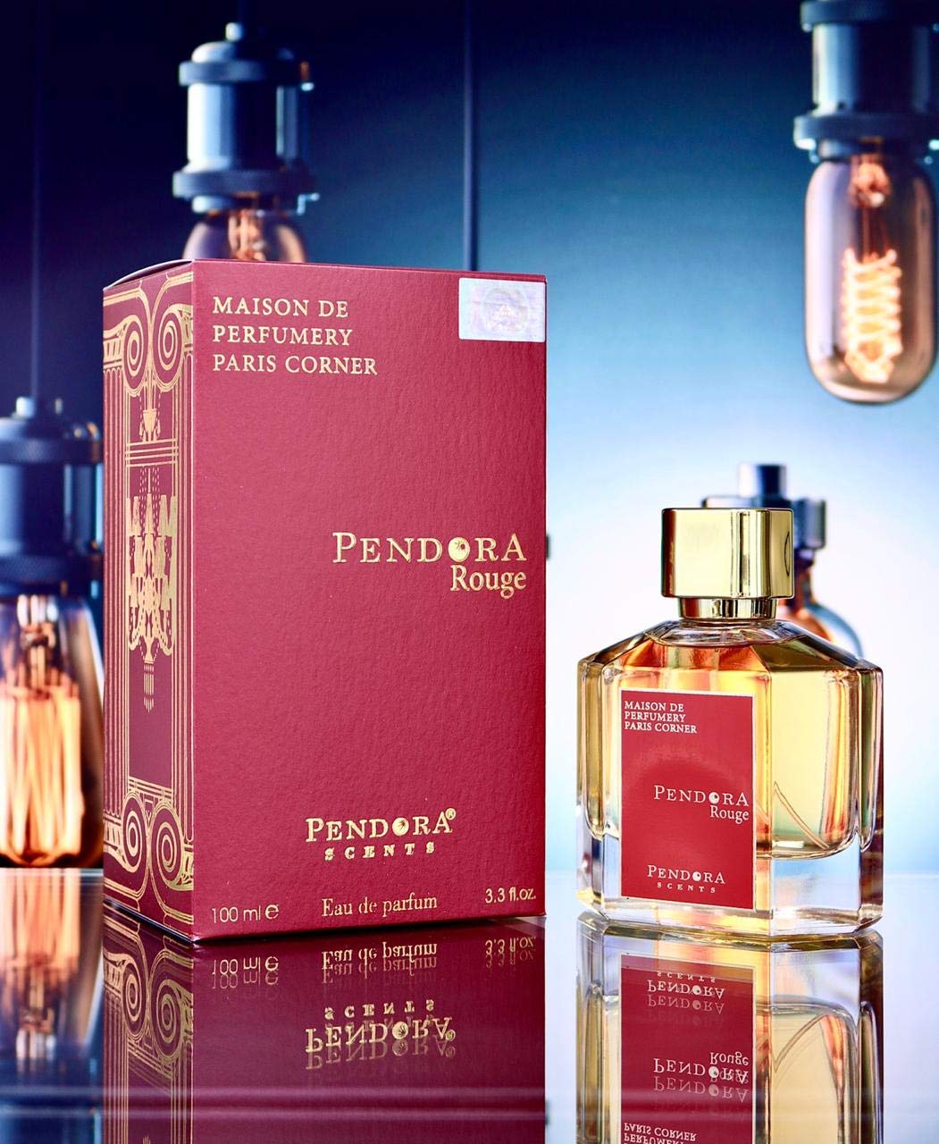 Paris Corner 1.7 Fl Oz Pendora Rouge EDP Men's Spray Pendora Scents Fragrance Long-Lasting