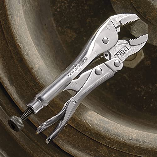 Malco Eagle Grip LP7WC 7 in. Curved Jaw Locking Pliers with Wire Cutter