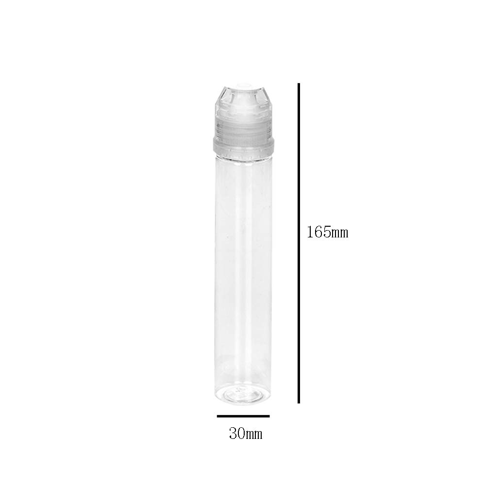 lasenersm 4 Pieces Honey Bottles Squeeze Honey Bottles Plastic Honey Bottles Mini Squeeze Containers Jars Mini Plastic Squeeze Bottle Condiment Dispenser with Cap, White