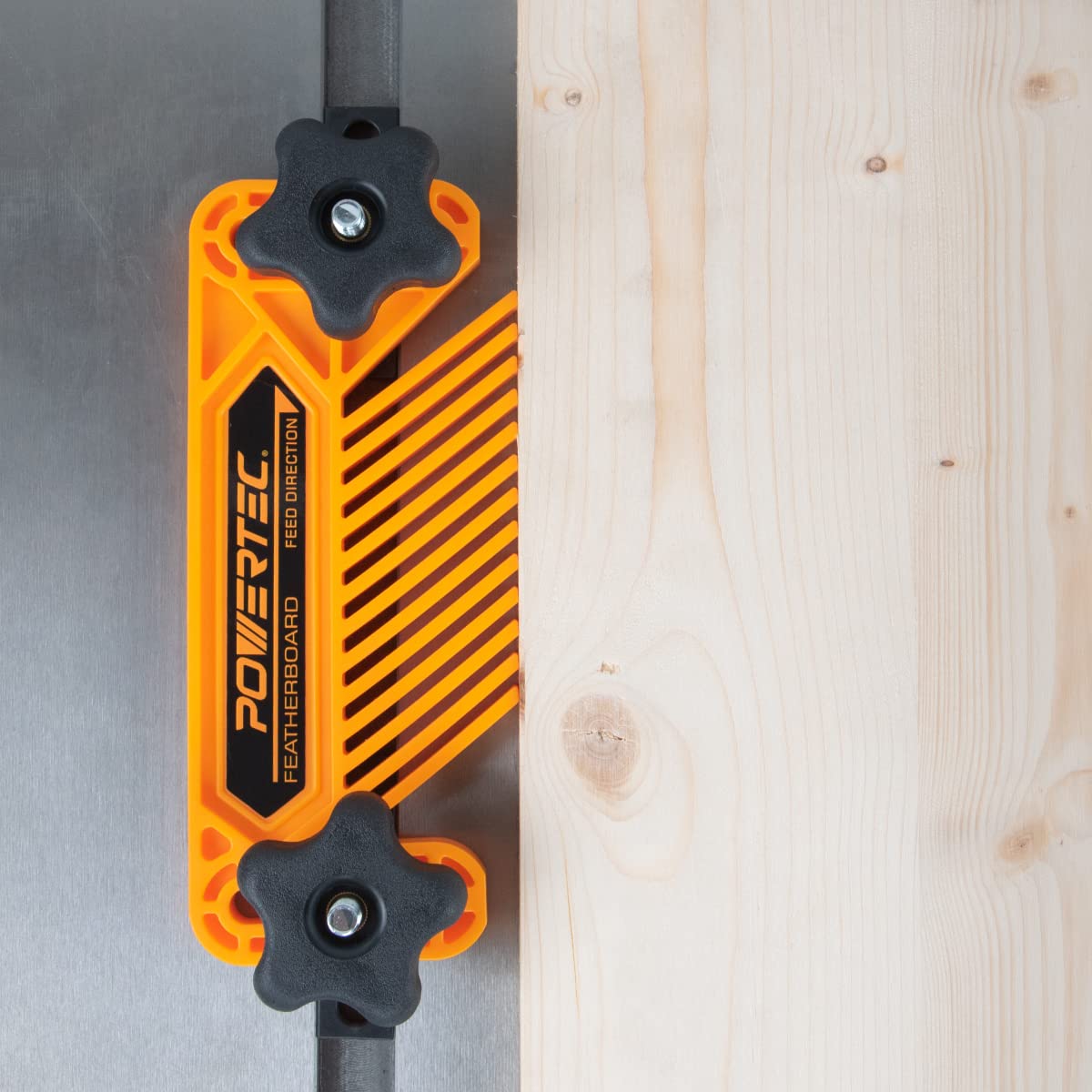 POWERTEC 71553 Router Fence/Router Table Featherboard – 2 Pack