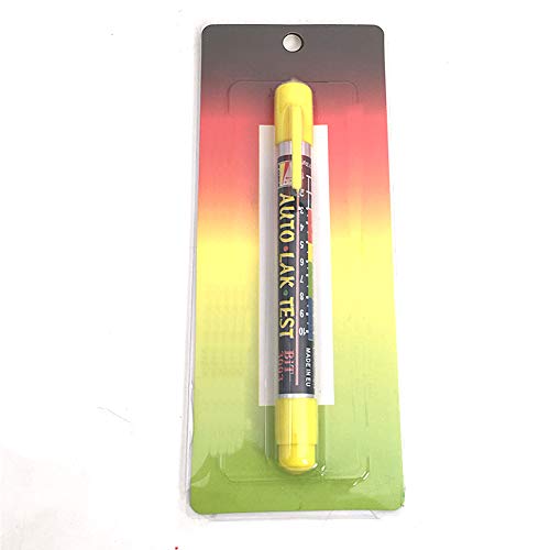 Paint Thickness Tester, Car Body Damage Detector Crash Check Car Coating Film Water Resistant Paint Thickness Meter Magnetic Tip(As Shown)