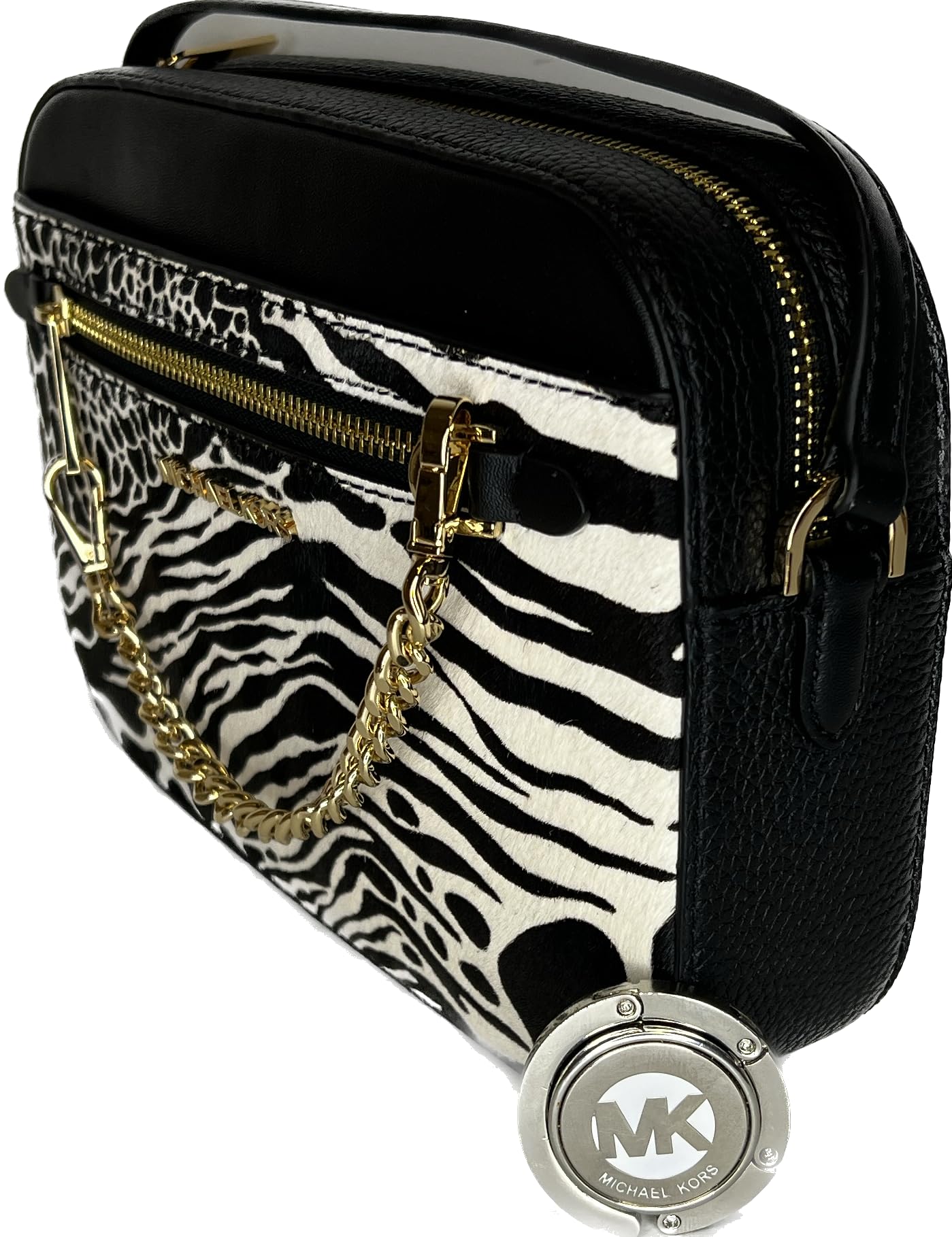Michael Kors Jet Set Large Crossbody bundled Purse Hook (Poppy)
