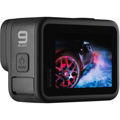 GoPro HERO9 Hero 9 Black Action Camera with The Starter Accessory Bundle - includes: 2X Spare Rechargeable Li-Ion Batteries + Underwater Housing & Much More
