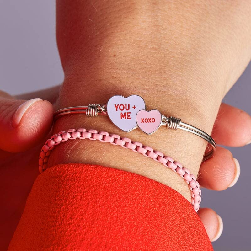 Luca + Danni Sweethearts® x You + Me XOXO Bangle Bracelet, Made in USA