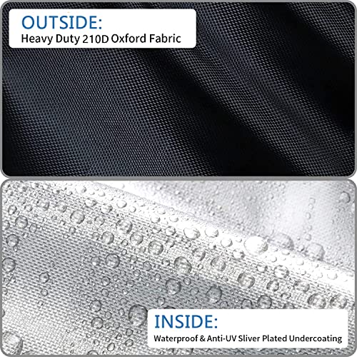 Rilime Treadmill Cover,Folding Treadmill Cover Waterproof Outdoor,Dustproof Cover for Nordictrack Treadmill Folding Running Machine,46" L X 38" W X 66" H