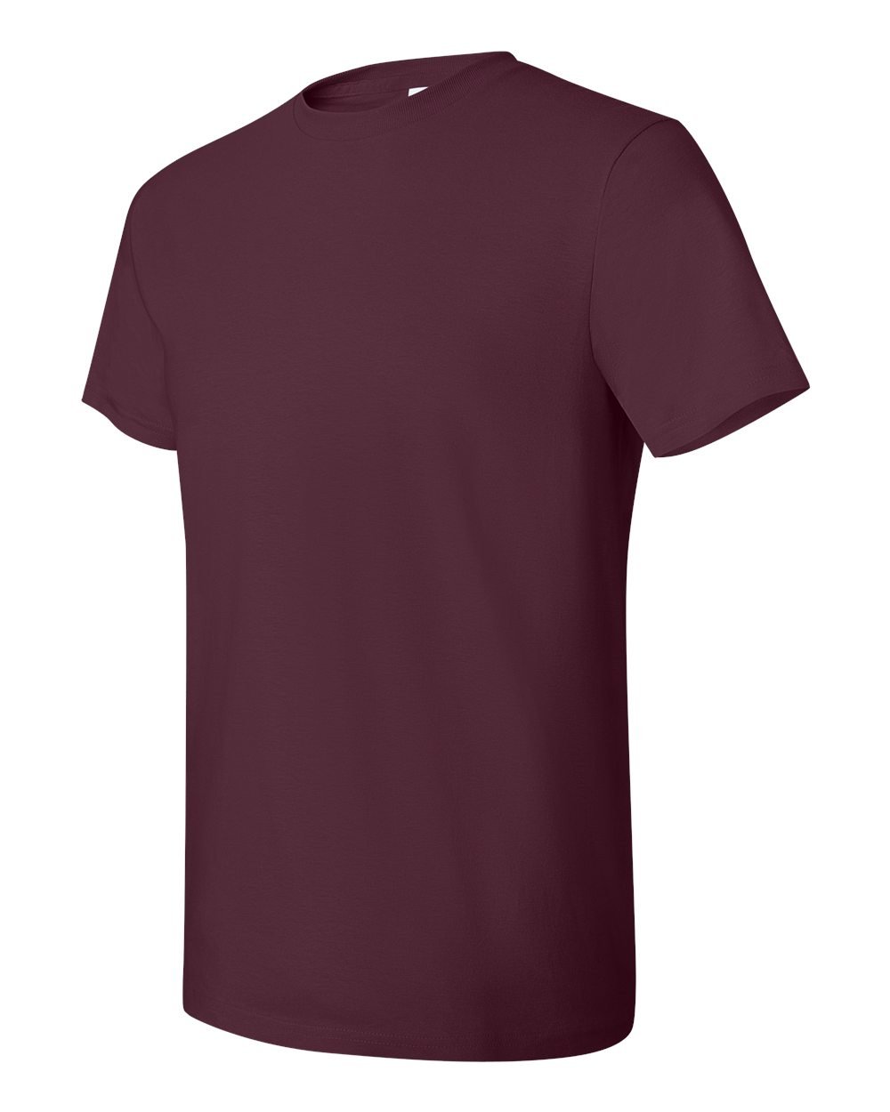 Hanes mens Nano Premium Cotton T-shirt (Pack of 2) T Shirt, Maroon, XX-Large US