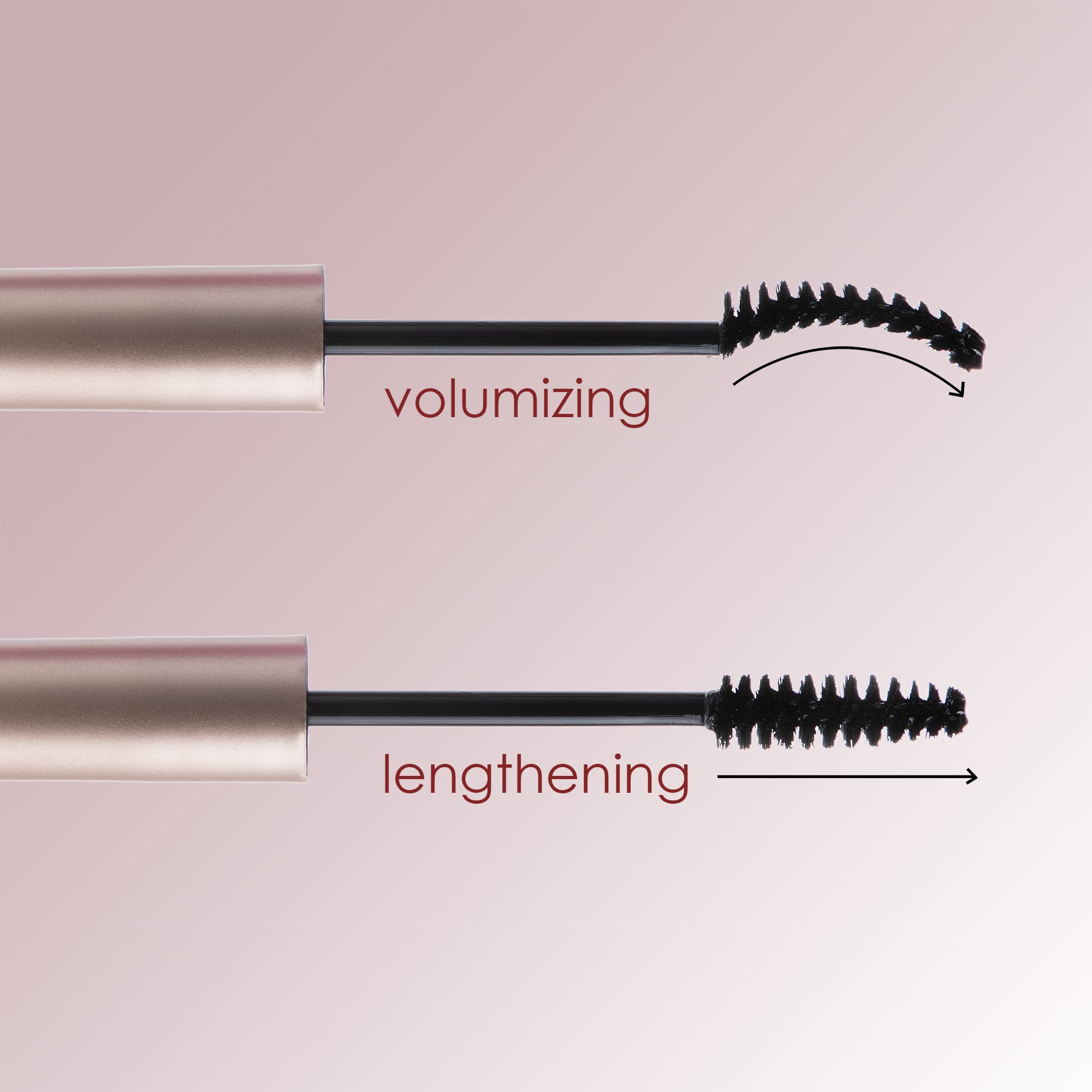 Nicole Miller Mascara Duo- 2 Pack Volumizing and Lengthening Black Mascara Set for Women and Girls